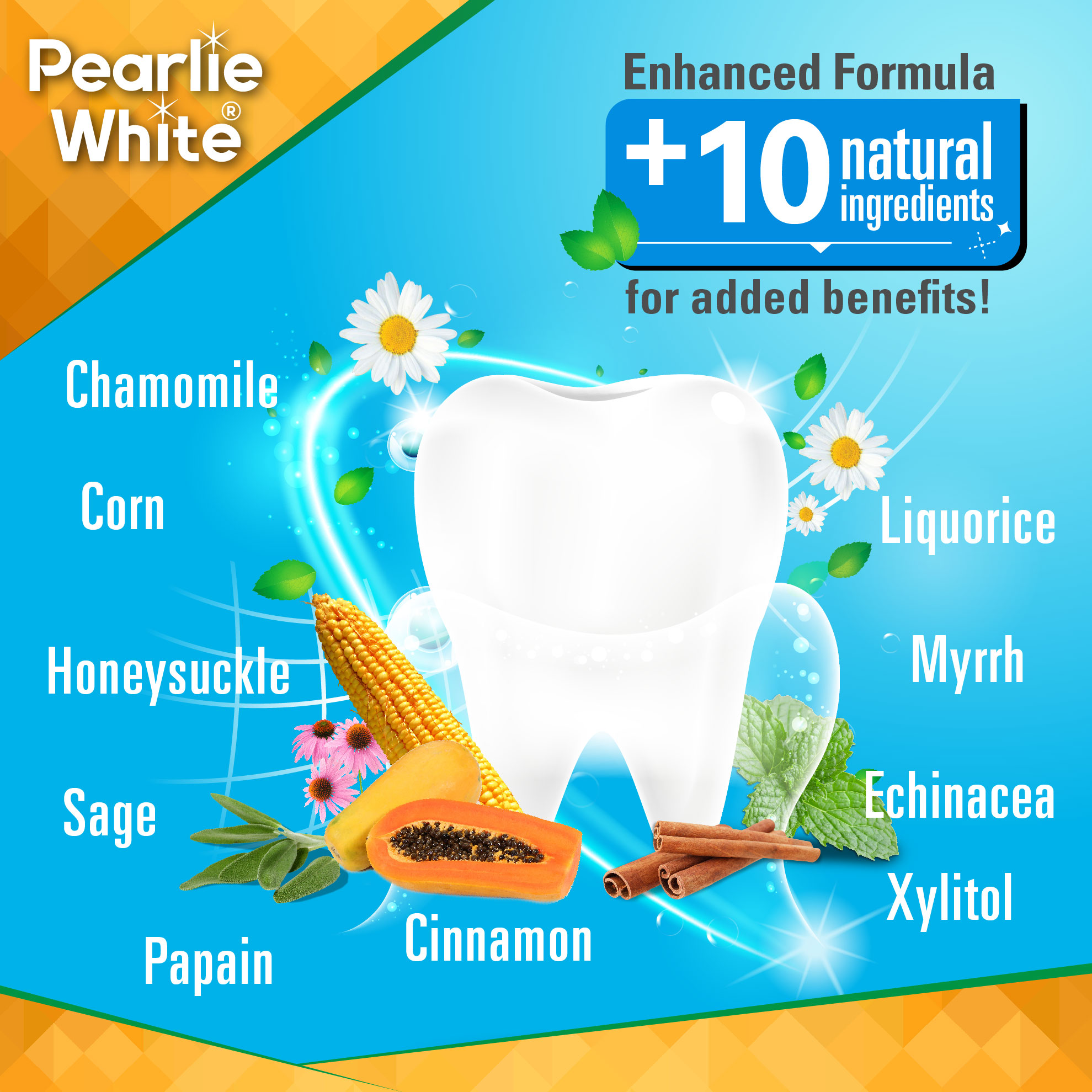[Bundle of 3] Pearlie White Advanced Whitening Enhanced Fluoride ...