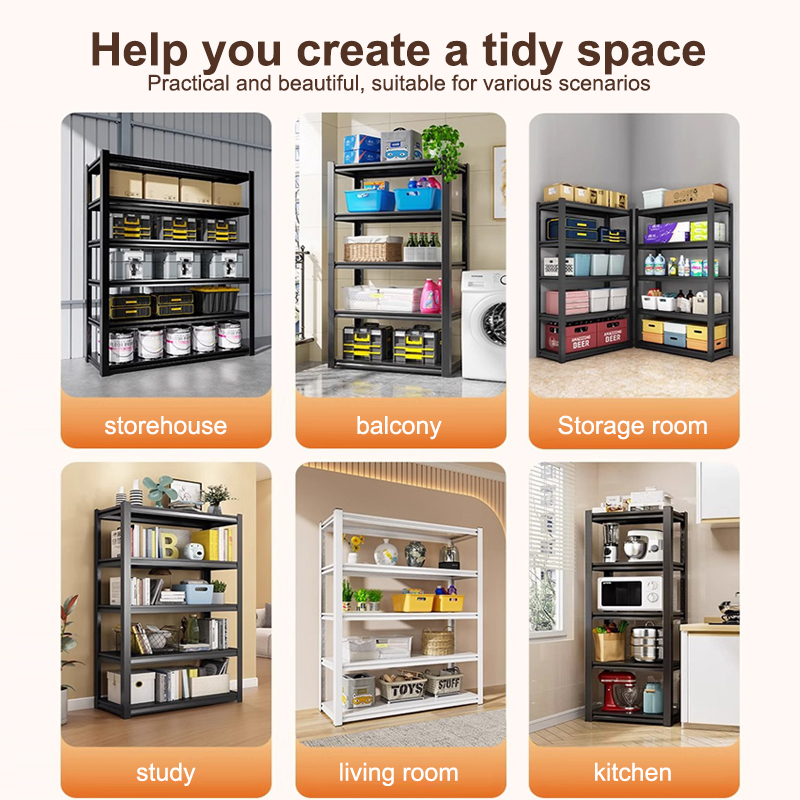 Metal Rack Adjustable Boltless Rack Heavy Duty Rack Store Storage Rack ...