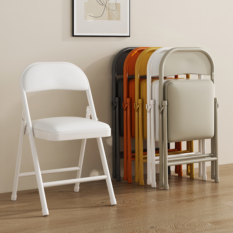 OSUM Foldable Office chair Home Foldable Chair Folding Chair Waterproof ...