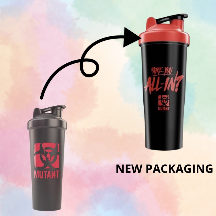 Mutant Mutant Deluxe All-In Shaker Cup, Water bottle, BPA Free, Matte ...