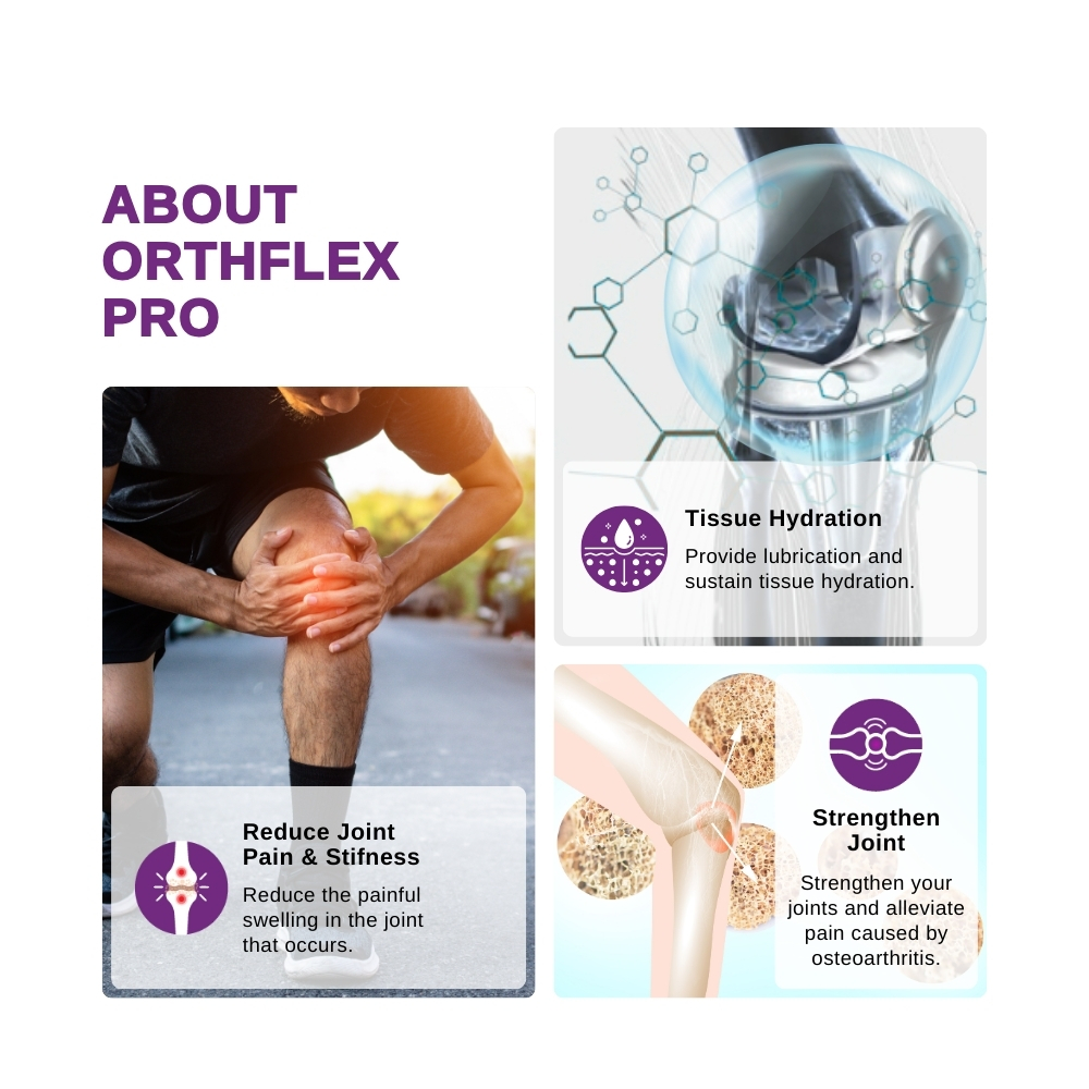 LPM Orthflex Pro Knee Joint Care Supplement for Joint Pain Relief with ...