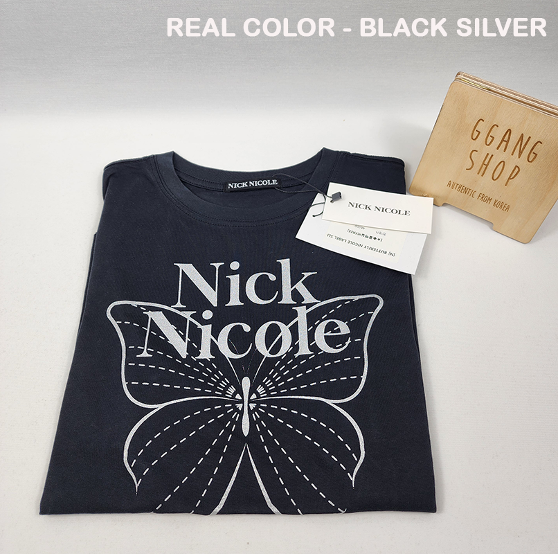 NICK & NICOLE FOR WOMEN T SHIRTS BUTTERFLY NICOLE LABEL SLIM TOP ...