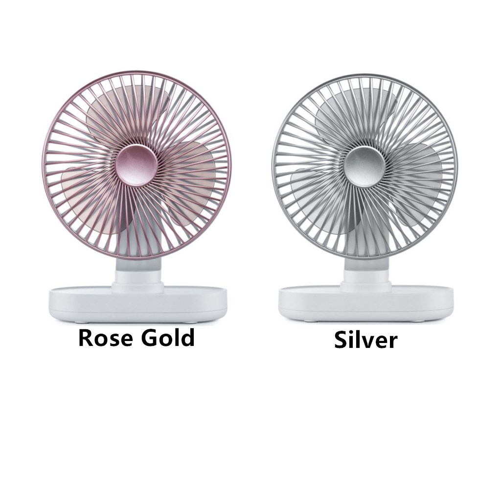 SG Seller Portable Wireless Auto Rotate Fan USB Rechargeable Fan ...
