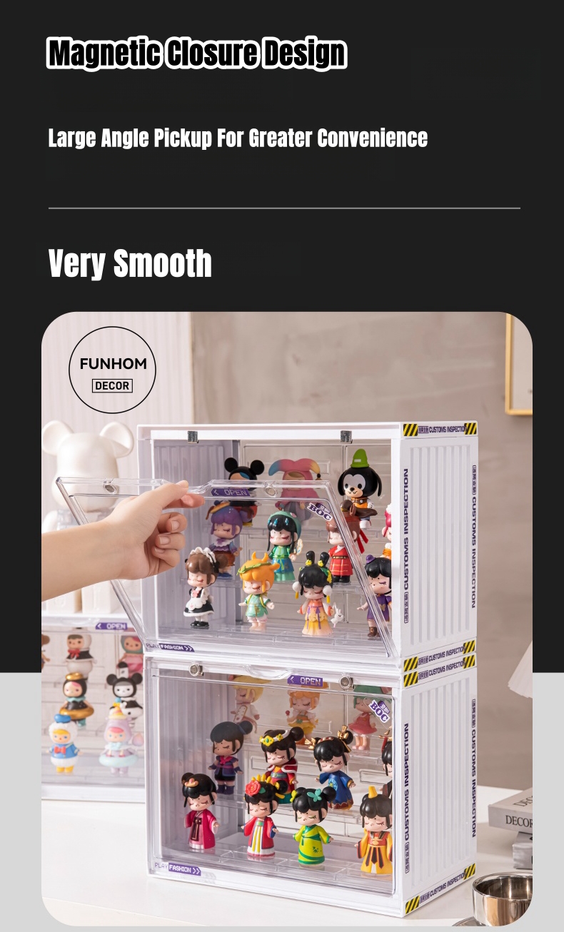 [SG Stock]Blind Box Storage Acrylic Popmart Display Box Figurine ...