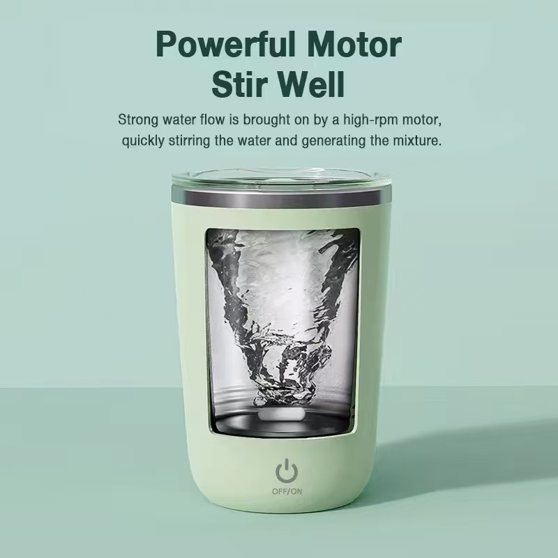 Auto mixing cup multifunctional Rotating magnetic cup 304 stainless ...