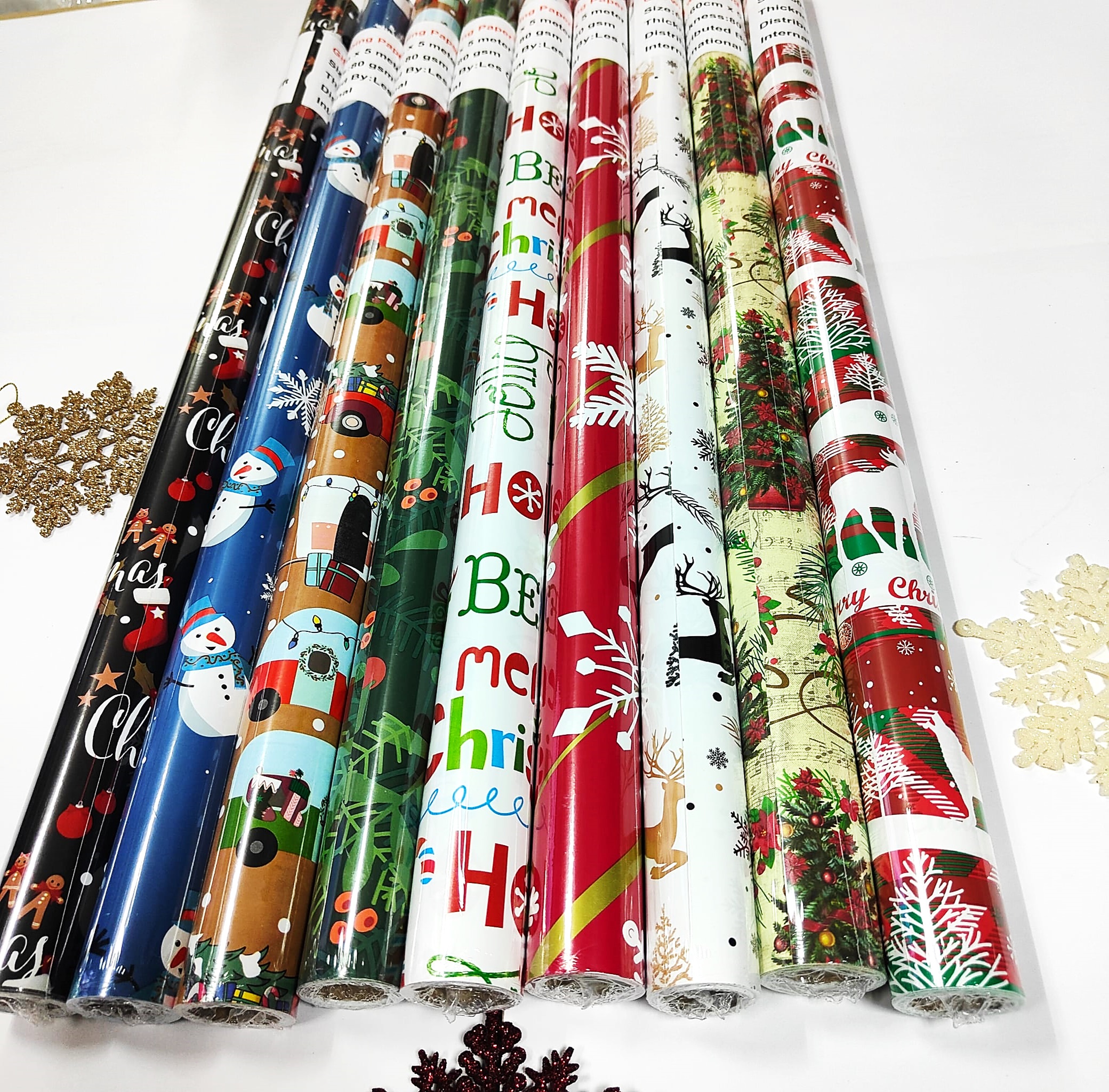 [5 Meter Roll] [WRP 14] Rolled Wrapping Paper | Gift Wrapper ...