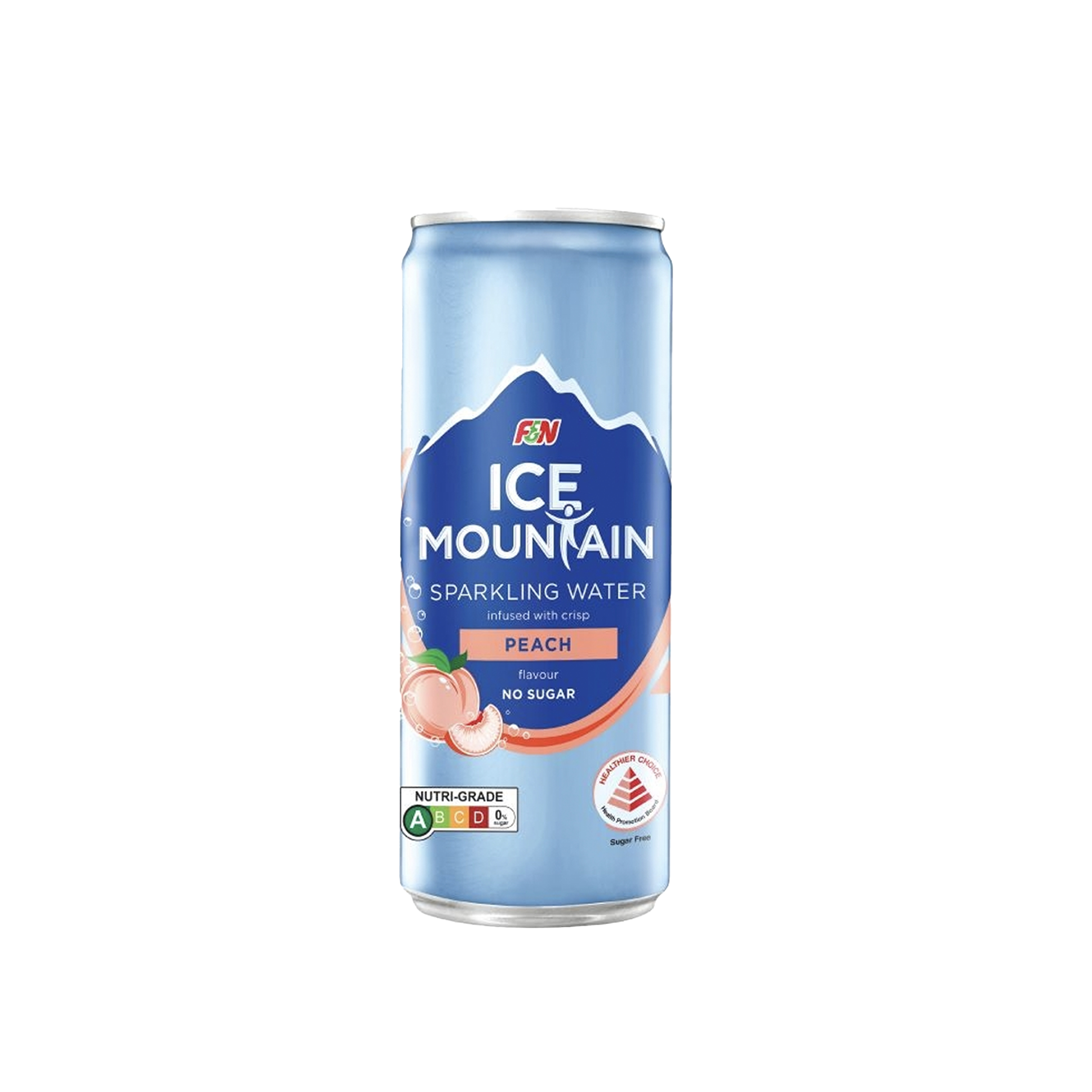 Ice Mountain Sparkling Water (325ml x 24) - Peach | Shopee Singapore
