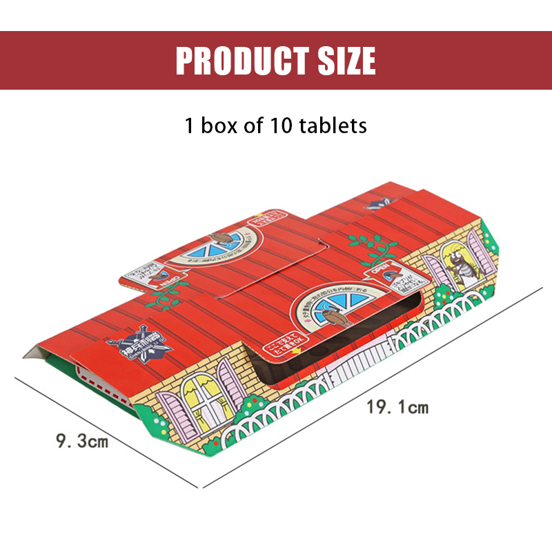 【HM】SG STOCK 10 Traps (1Box) Cockroach Trap Lizard Trap Sticker Glue ...