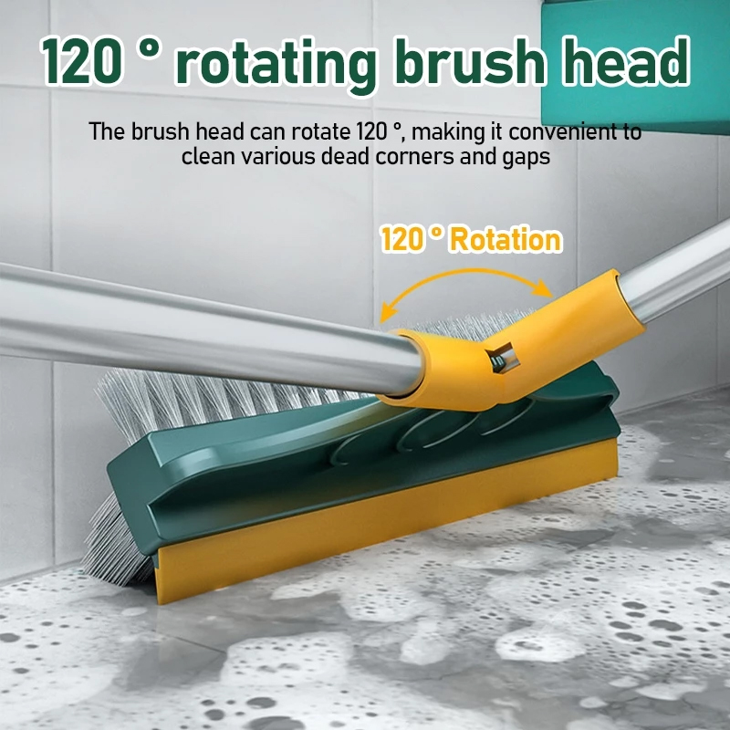 [SG STOCK] 3 in 1 Bathroom Grout Cleaning Floor Brush Long Handle ...