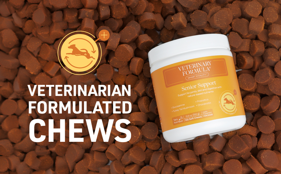 Veterinary Formula Smart Vitality Senior Dogs Supplement - Joint Health ...