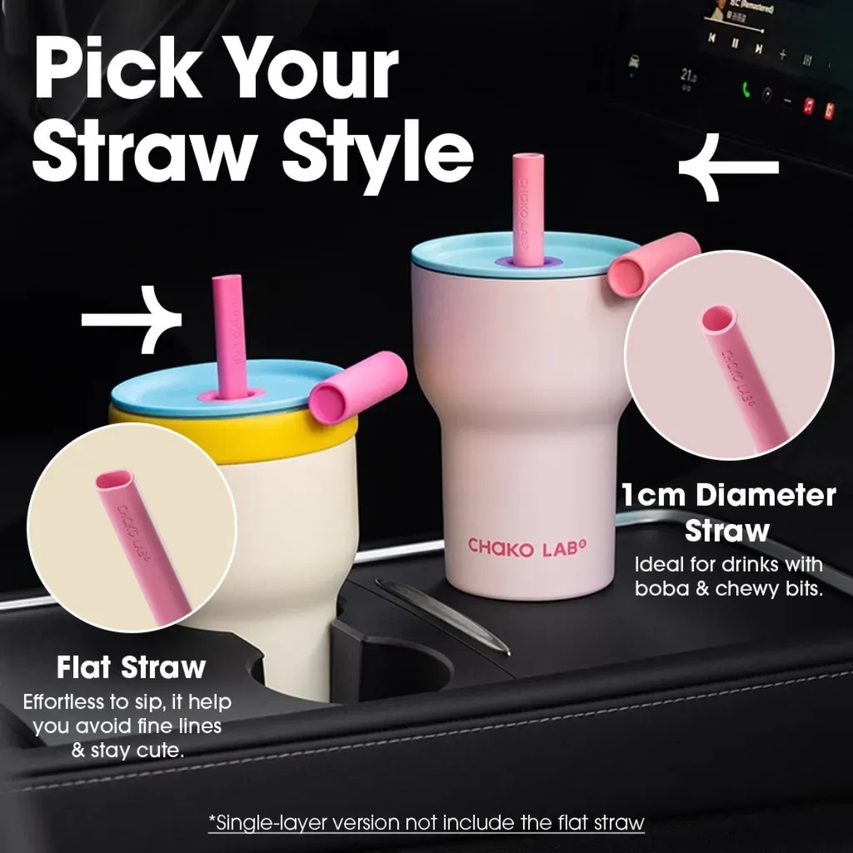 CHAKO LAB 570mm/600ml PangPang Cup Insulated Tumblr | Shopee Singapore