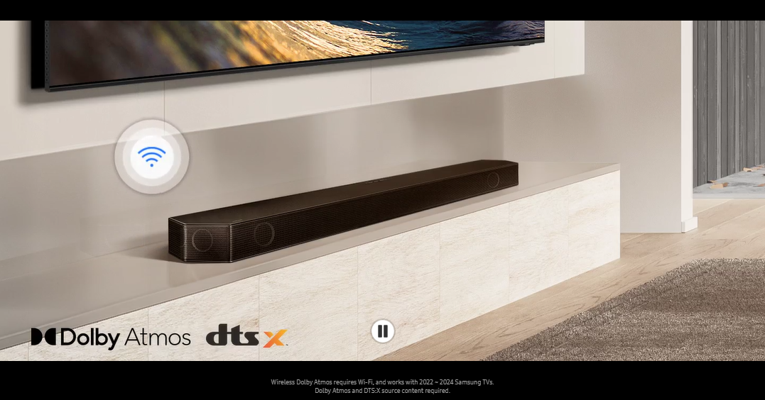 SAMSUNG HW-Q990D/XS 11.1.4CH SUBWOOFER Q-SERIES SOUNDBAR | Free Speaker ...