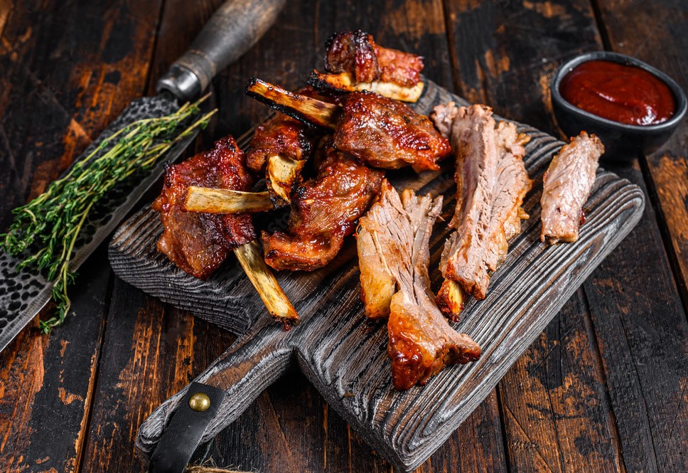 [BenMart Frozen] Farmvale Slow Cooked Spareribs (BBQ / Char Siu) 550 ...