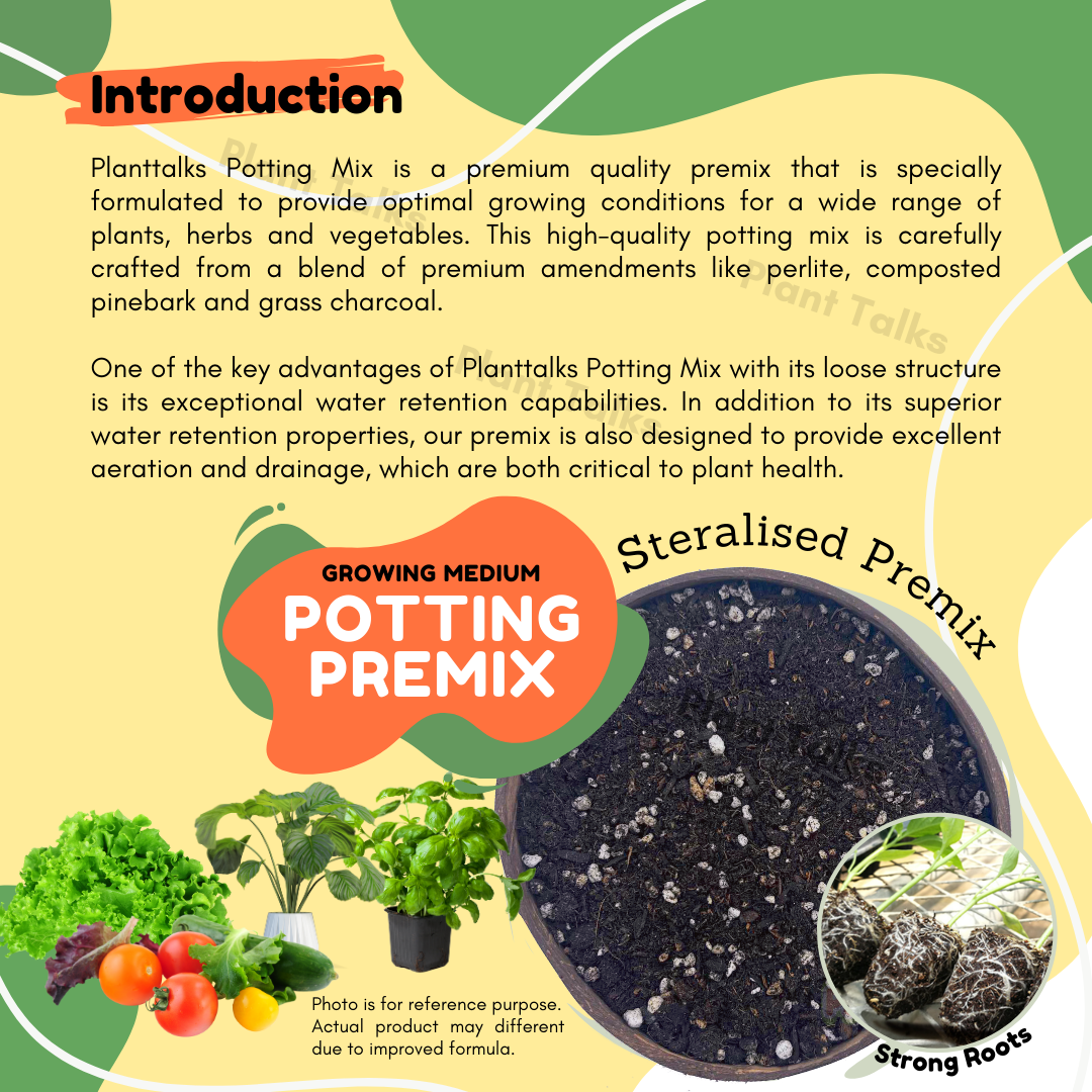 Plant Talks Potting Premix Plant Soil for Vegetable and Herbs Plants ...