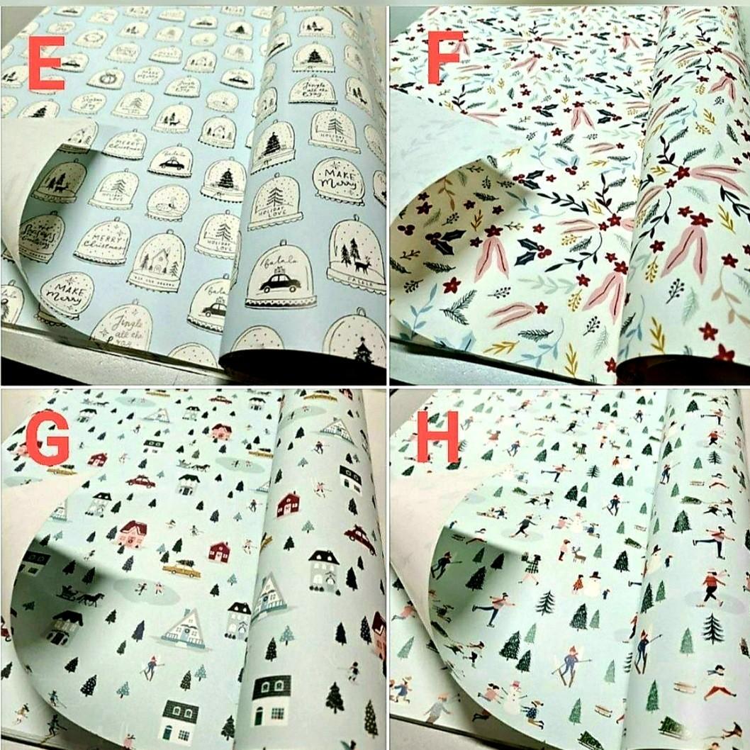 [5 Sheets Bundle] [WRP 13] Wrapping Paper | Gift Wrapper | Christmas ...