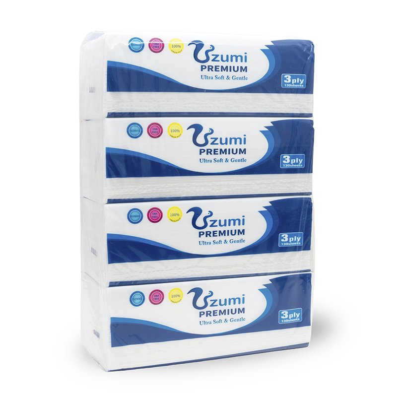 [RESTOCKED] Uzumi 2Ply Premium Soft Pack Facial Tissue Paper Softpack ...