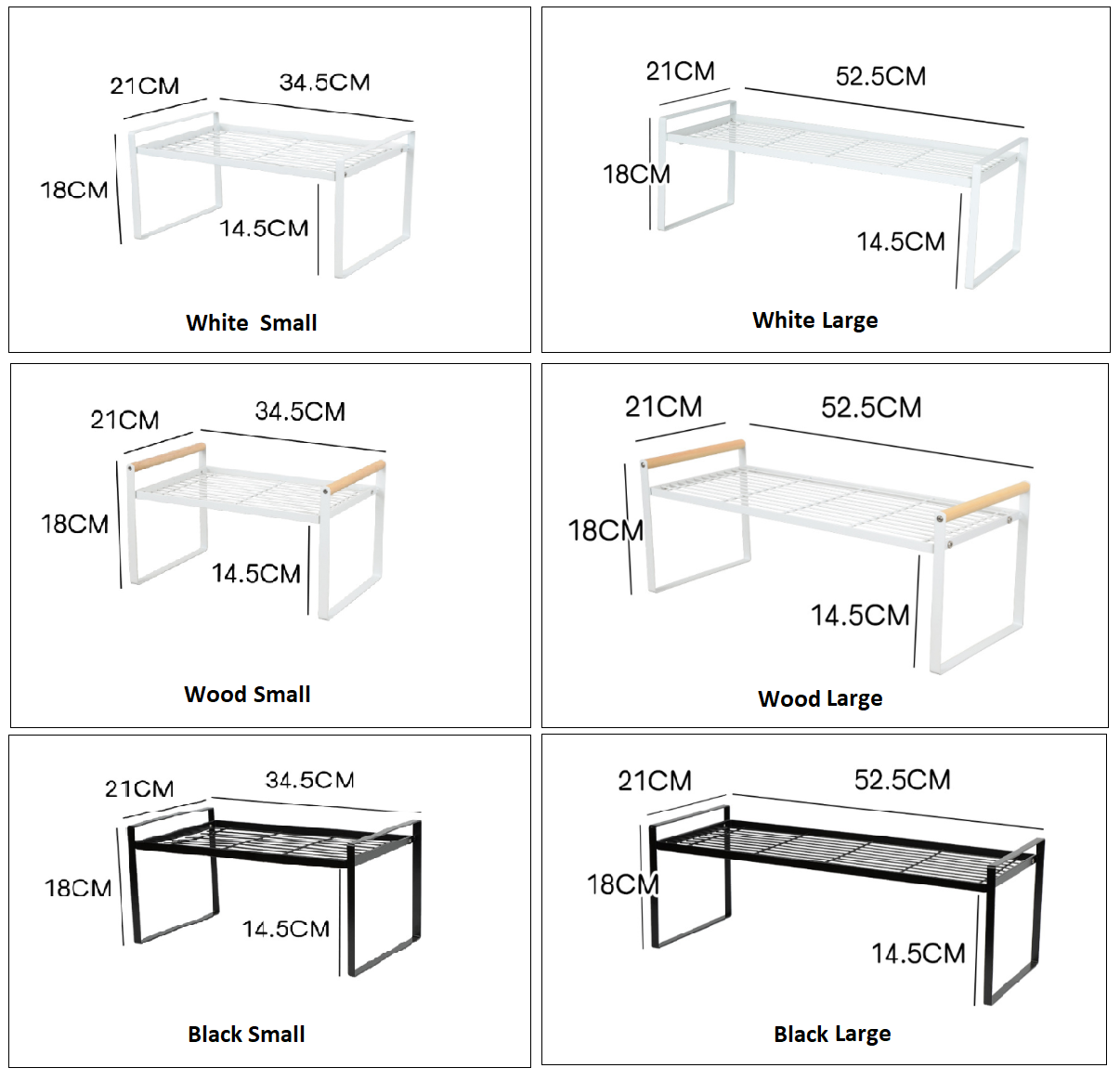 Singapore Stackable Kitchen Organizer Spice Rack Multifunctional ...