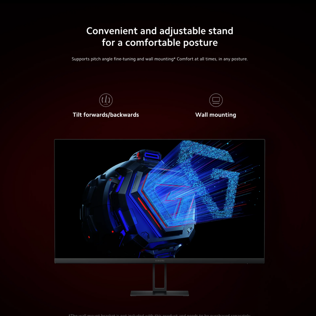 Xiaomi G27Qi 2K 27" Gaming Monitor | 180Hz Ultra High Refresh Rate ...