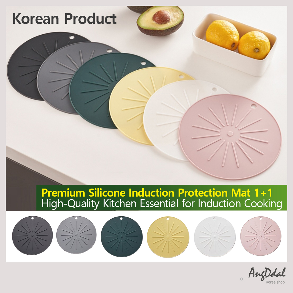 [Korean Product] Premium Silicone Induction Protection Mat S, L- High ...