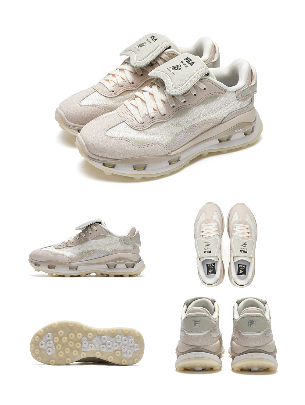 FILA CORE FASHION KM 2 Women Sneakers (Beige Cream) | Shopee Singapore