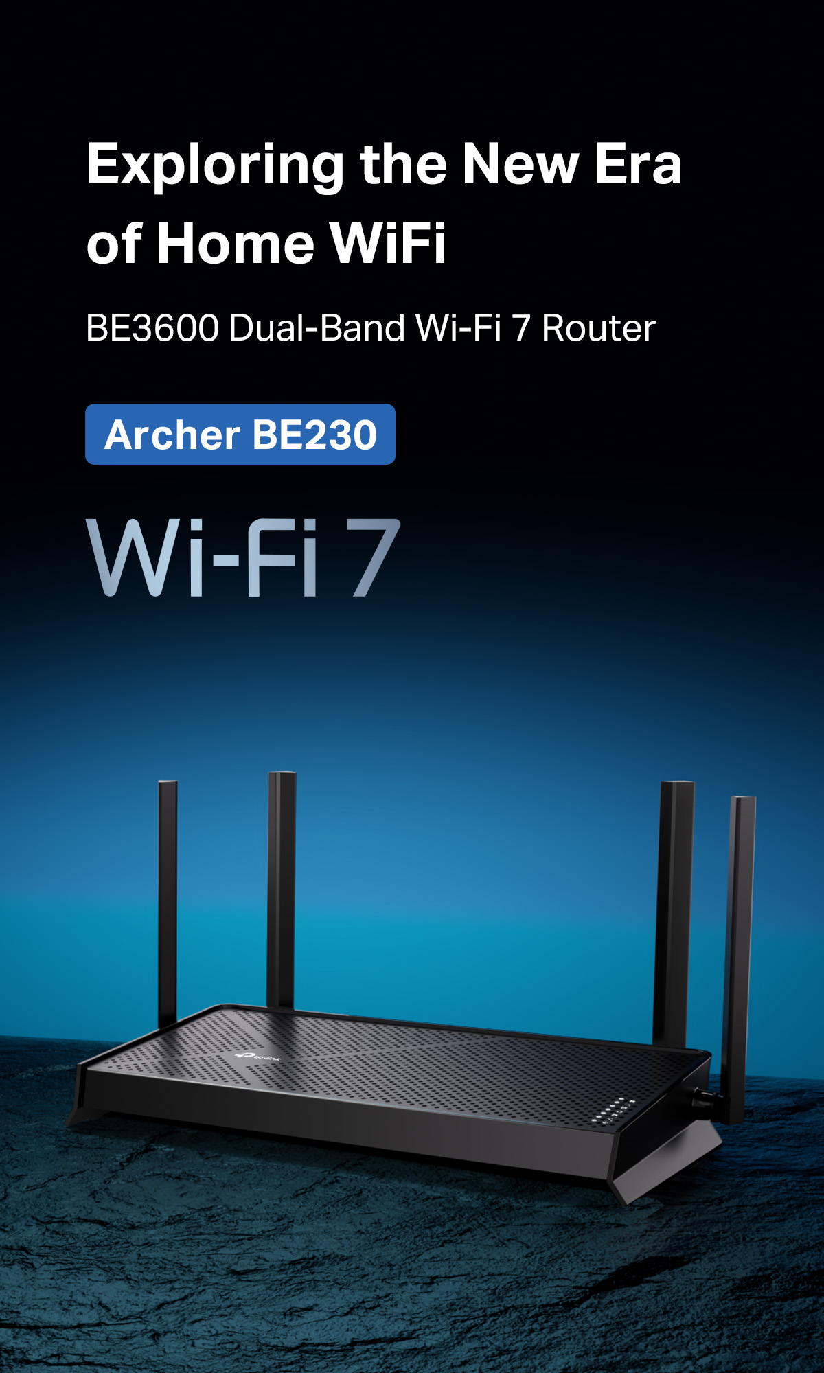 [Wi-Fi 7] TP-Link Wi-Fi 7 9.3Gbps Tri-Band Coverage EasyMesh MLO 2.5G Port Wifi Archer BE230 ...