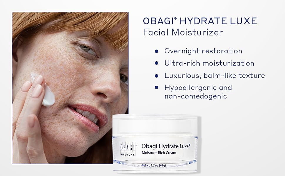 Obagi Medical Hydrate Luxe Moisture-Rich Cream 48g | Shopee Singapore