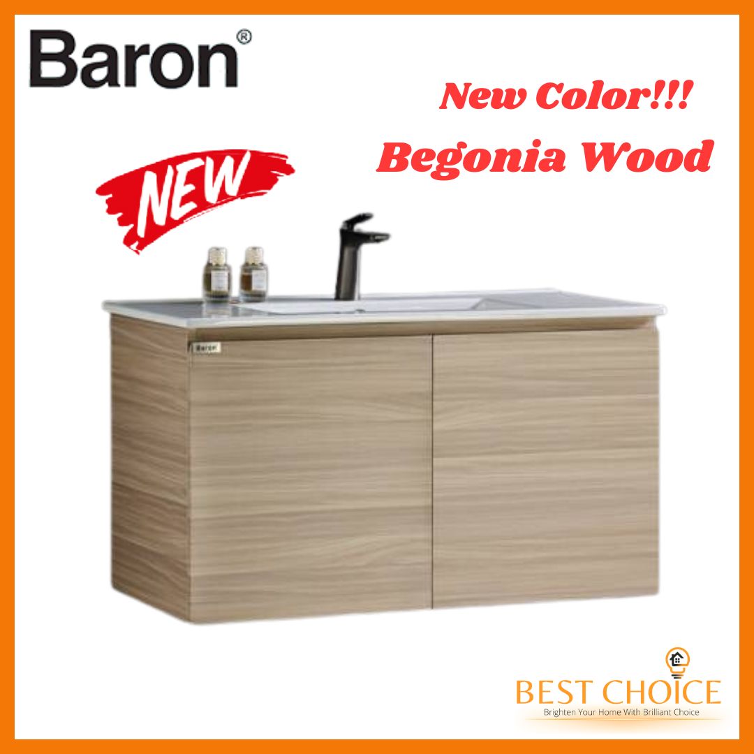 [ Begonia Color ] Stainless Steel Inset Basin Cabinet with new Special ...