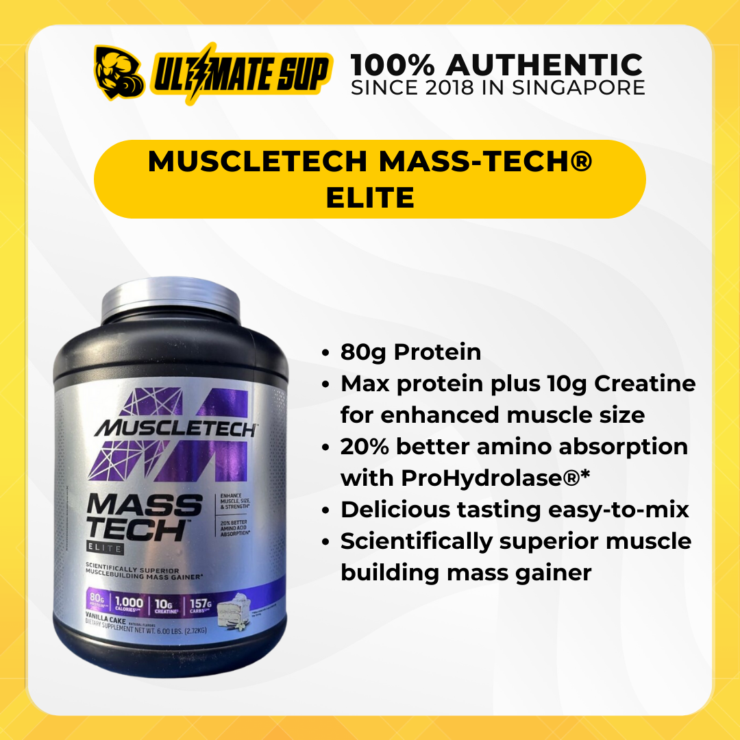Muscletech, Mass-Tech, Scientifically Superior Mass Gainer Protein ...