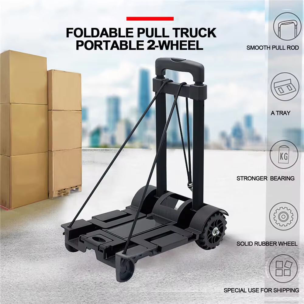 Flatbed Trolley/Trolley Cart/Foldable Non-Slip Trolley Universal wheel ...