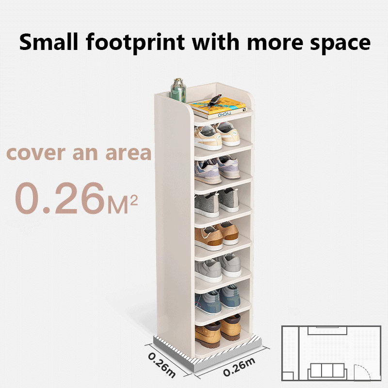 PM Upgraded Shoe Rack Multi-Layer Standing Shoe Organizer Wooden Shoe ...