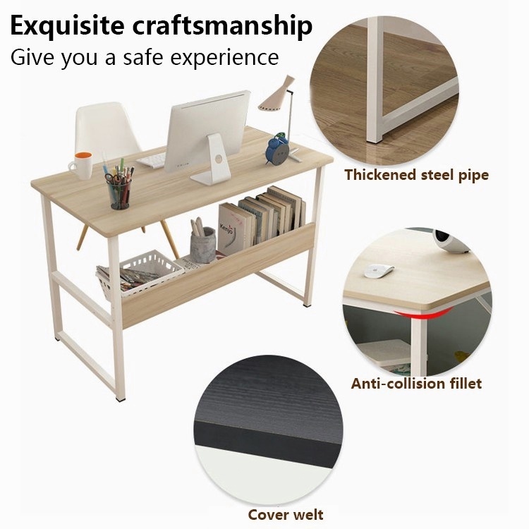 OSUM 80/100/120cm Study Table Computer Table Office Table Study Desk ...