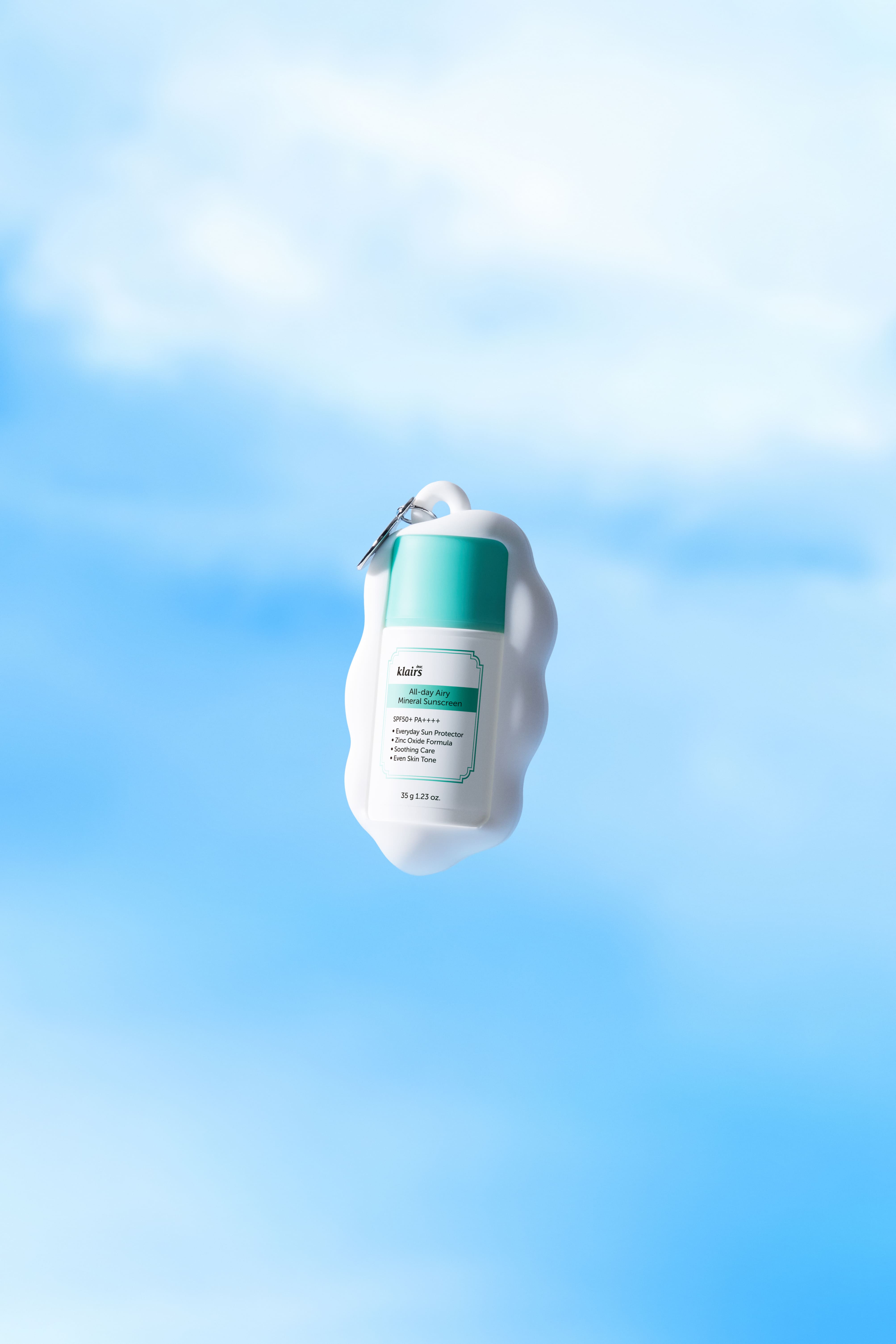 [Klairs] All-day Airy Mineral Sunscreen Cloud Keychain (Product not ...