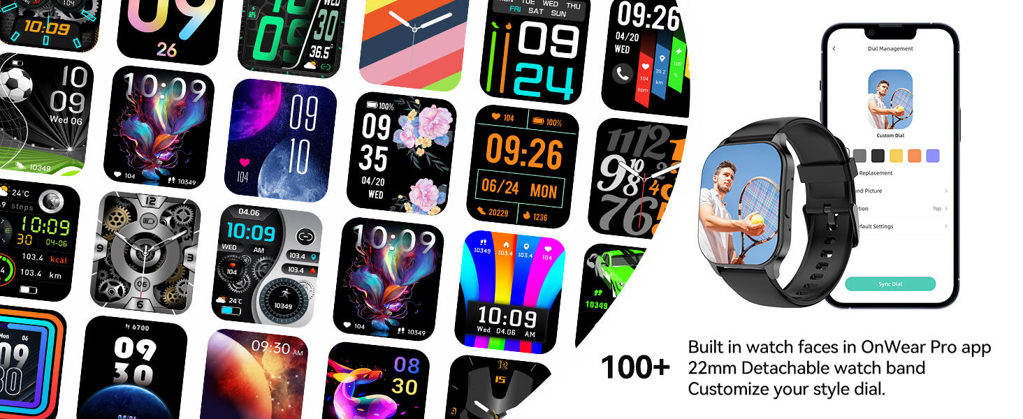 Techlife Smart Watch L1 AMOLED HD | Phone Bluetooth Call | Fashion ...