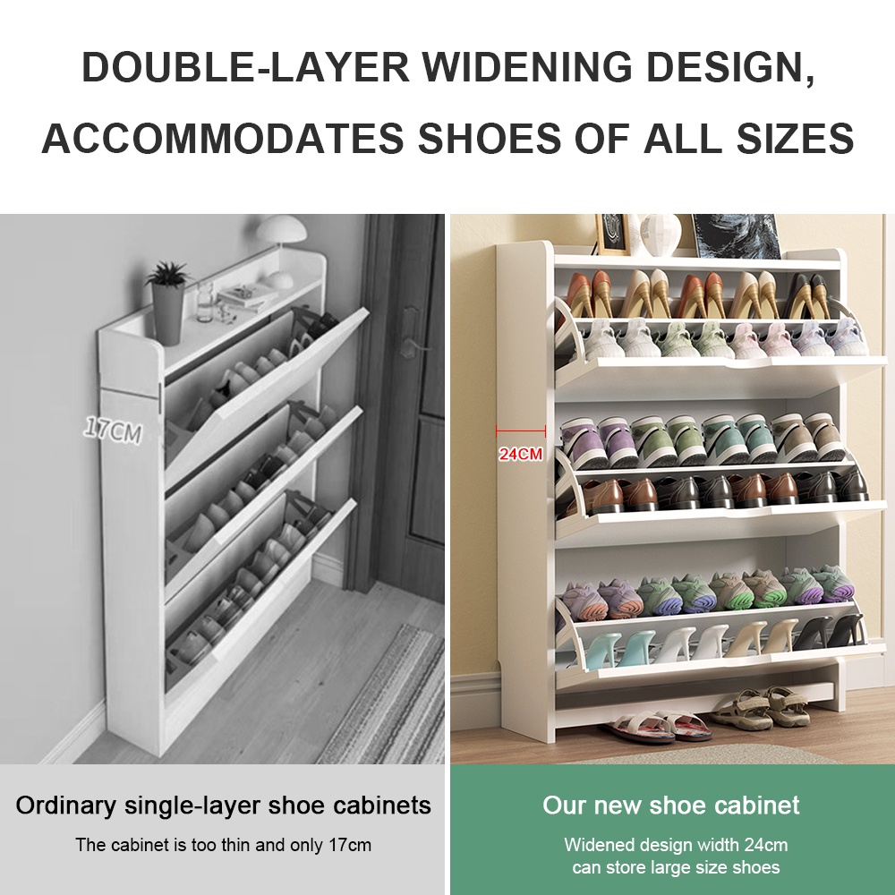 SNB Shoe Cabinet Shoe Rack Large Capacity Multi-layer Shoe Rack Home ...