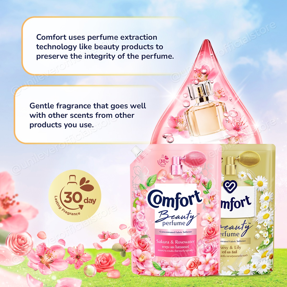 Comfort Concentrated Beauty Perfume Fabric Softener 1.15L | Shopee Singapore