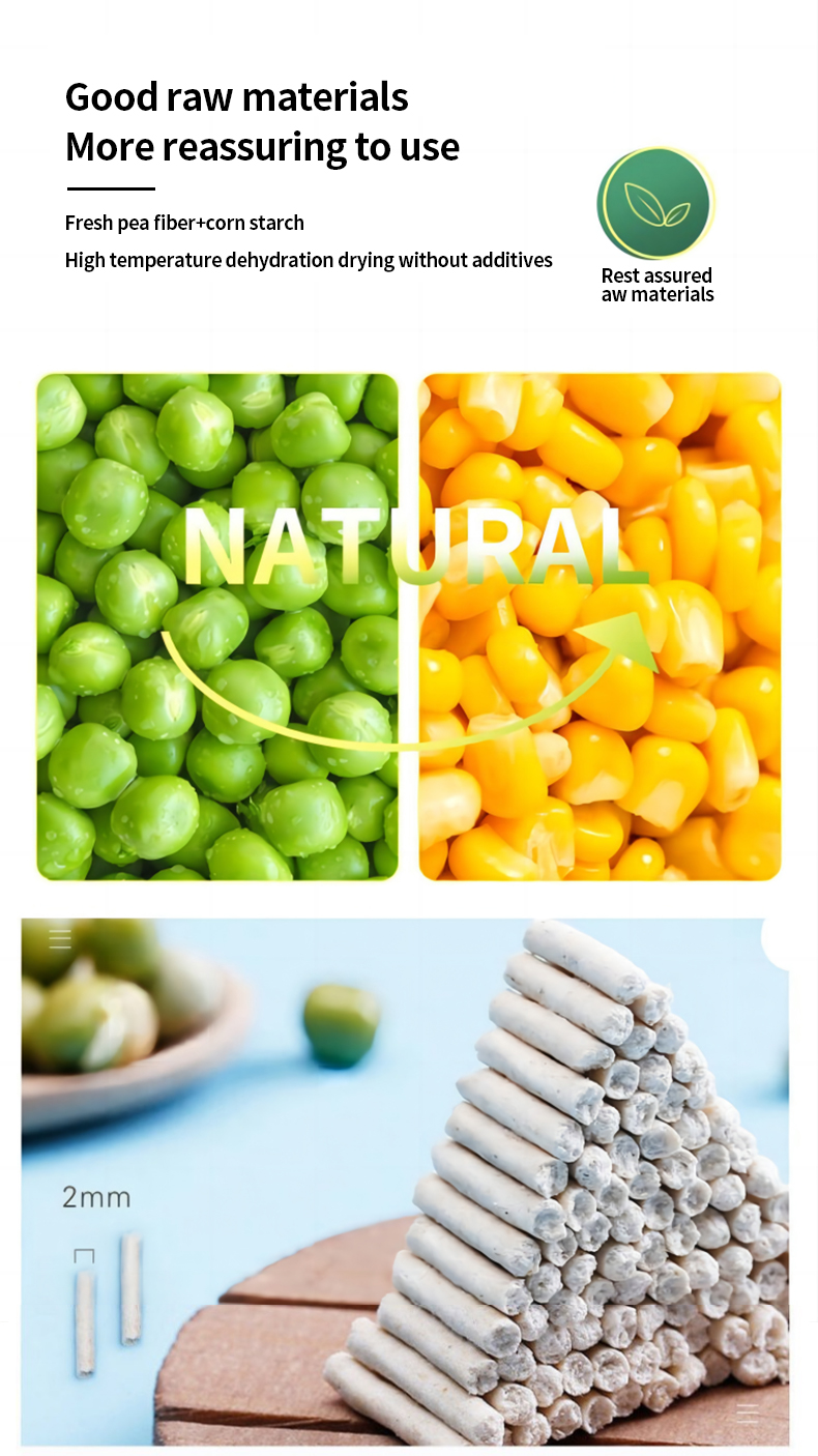 （Pet Time）Tofu Cat Cleaning Clump Litter activated carbon cat litter 1.8KG 6L 豆腐猫砂 | Shopee ...