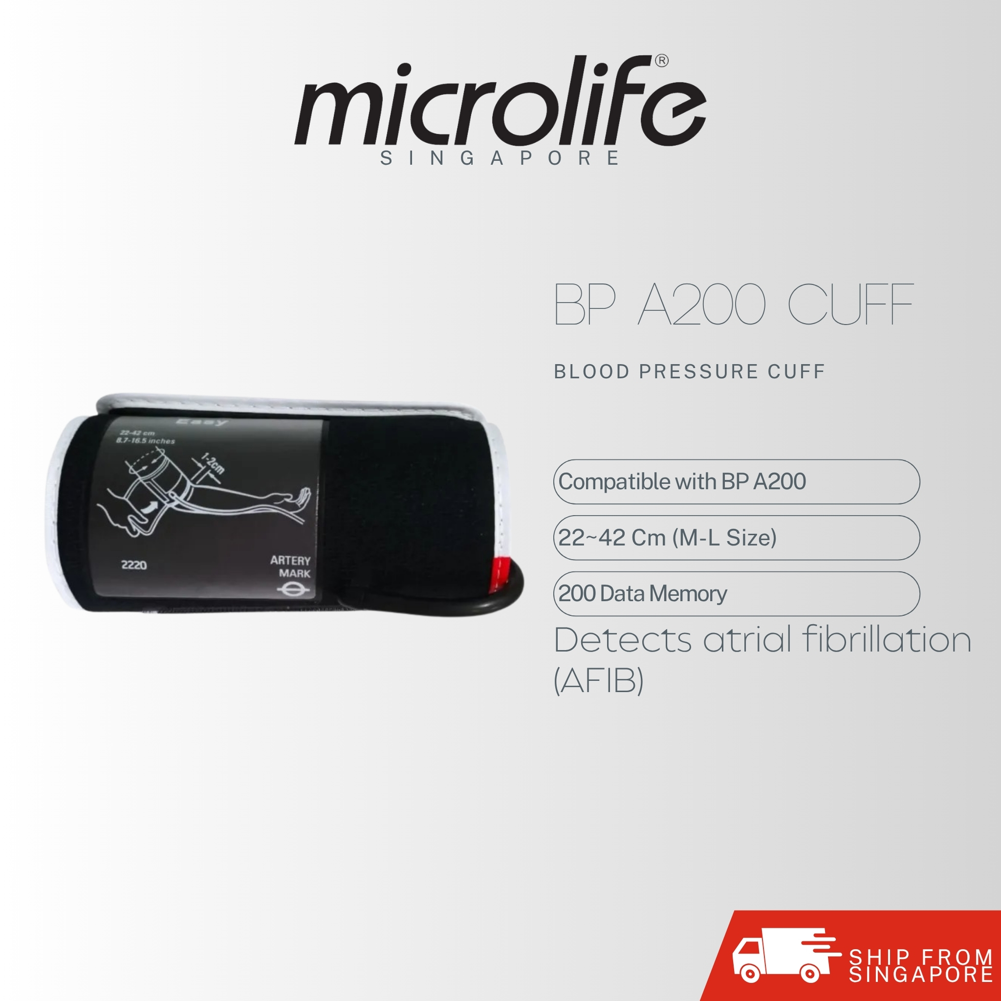 Microlife Cuff for BP A200 Upper Arm Blood Pressure Monitor Replacement ...