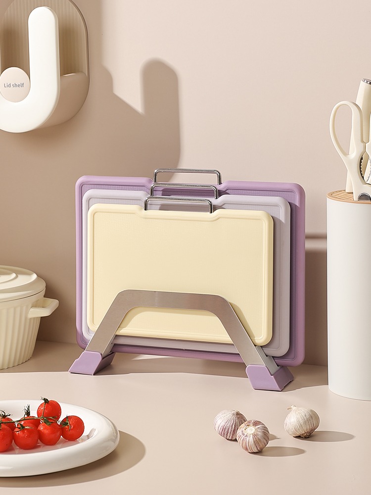 [SG] IMP House Set of 3 Double-Sided Sorting Cutting Board with Handle ...