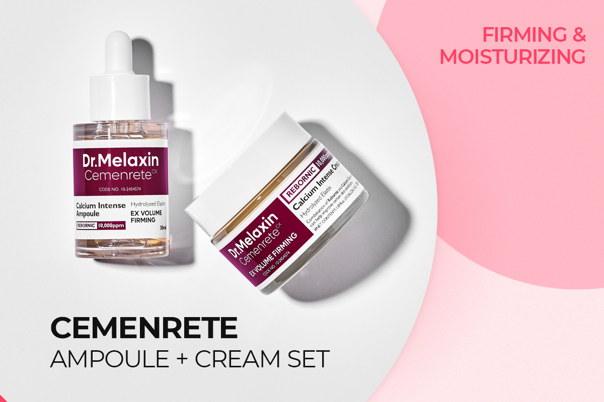 [DR.MELAXIN Official] Cemenrete Calcium ampoule, cream DUO set ...
