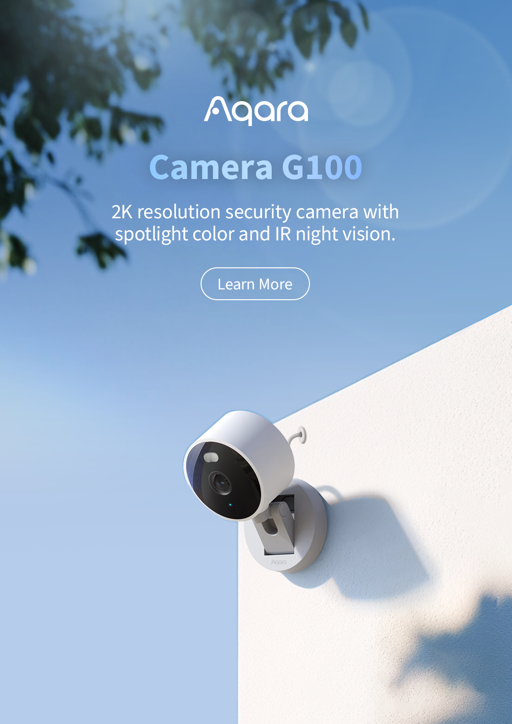 AQARA Smart Camera G100 (Outdoor camera) (USB C Power) works with Apple ...