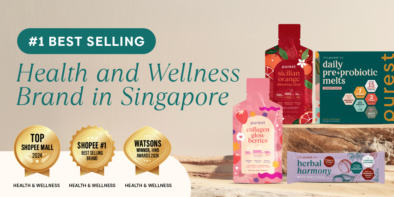 Purest Co Skin Glow Pre+Probiotic Melts (Hydration & Elasticity Boost ...