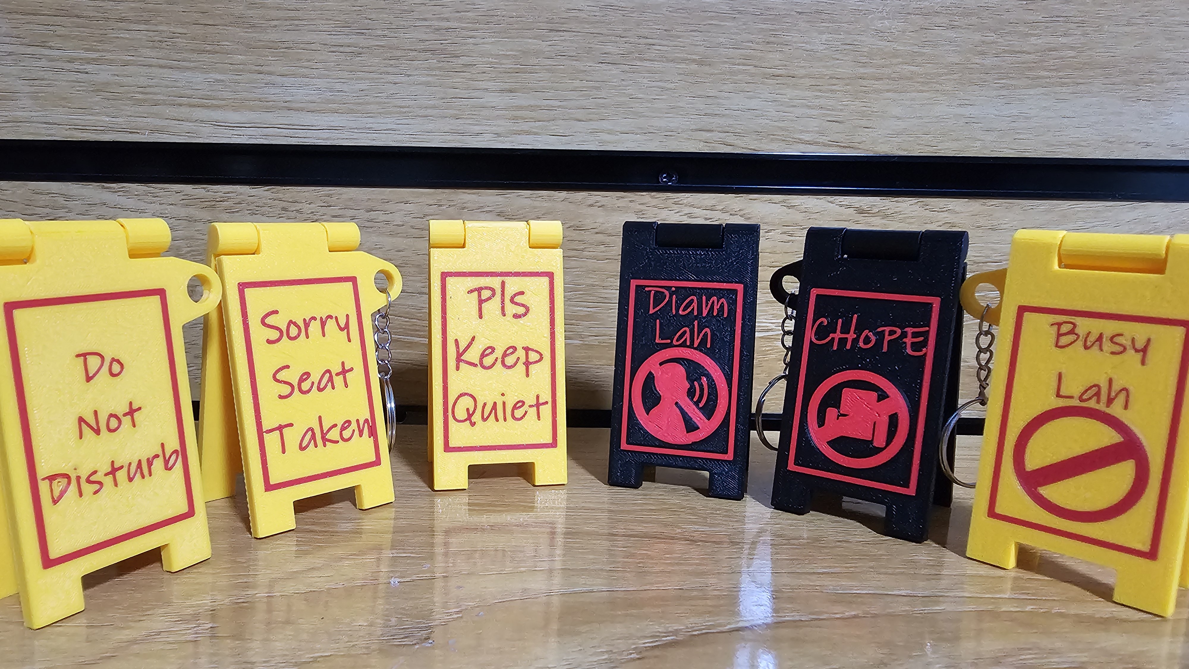 CHOPE! Pocket Signs – Compact Seat Savers & Busy Indicators with ...