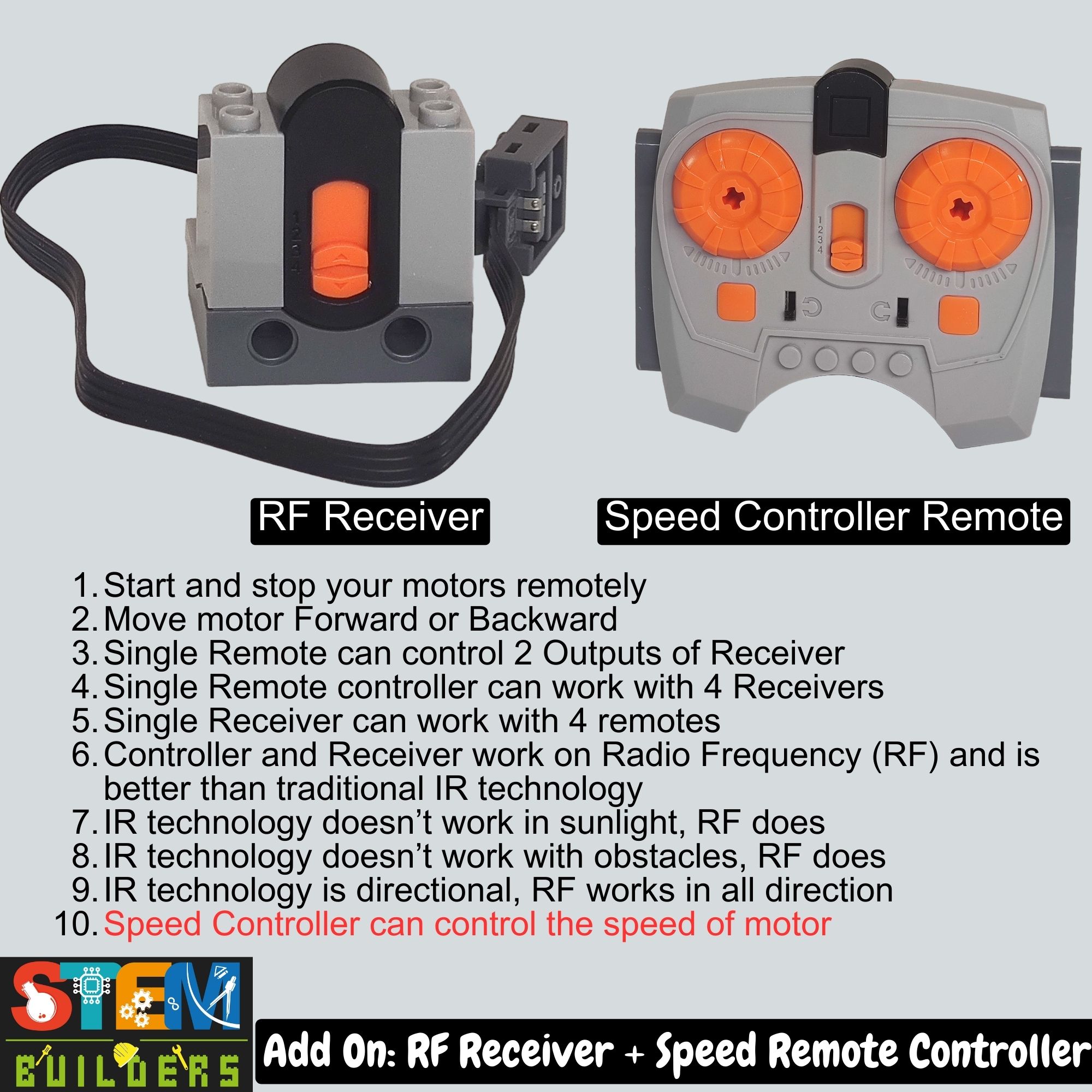 SG Seller | 8 in 1| Lego 9686 Compatible | Robotics | Lego Power ...