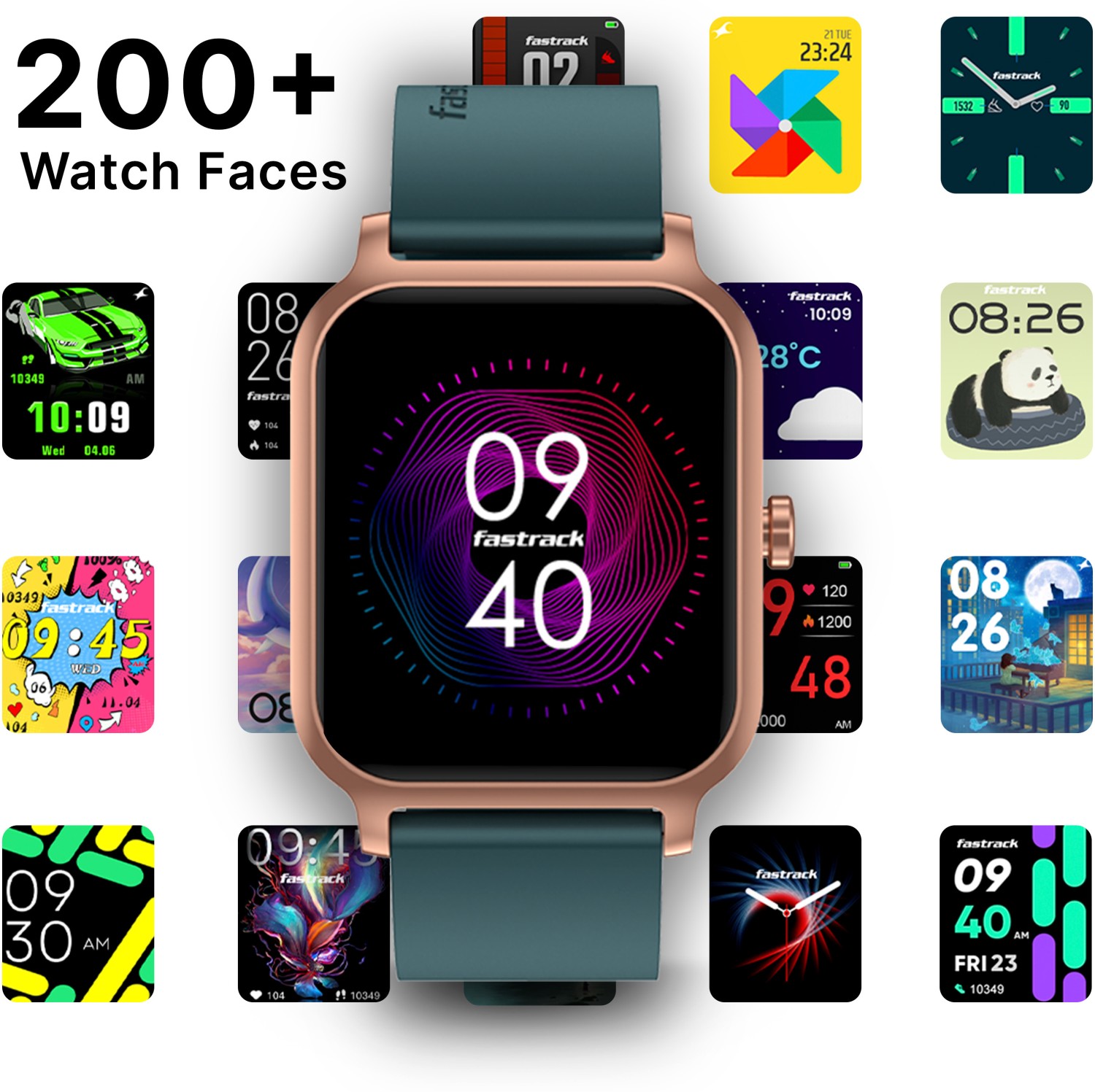 Fastrack Revoltt FS1|1.83 Display|BT Calling|Fastcharge|110+ Sports ...