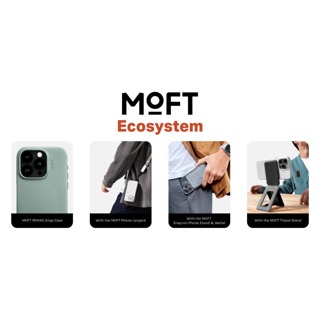MOFT Snap Invisible Phone Tripod Wallet MOVAS™ (Magnetic Compatible) | Shopee Singapore
