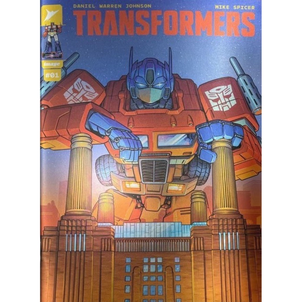 Transformers #1 Comic Book | Pye Parr Metallic Foil Variant Image ...
