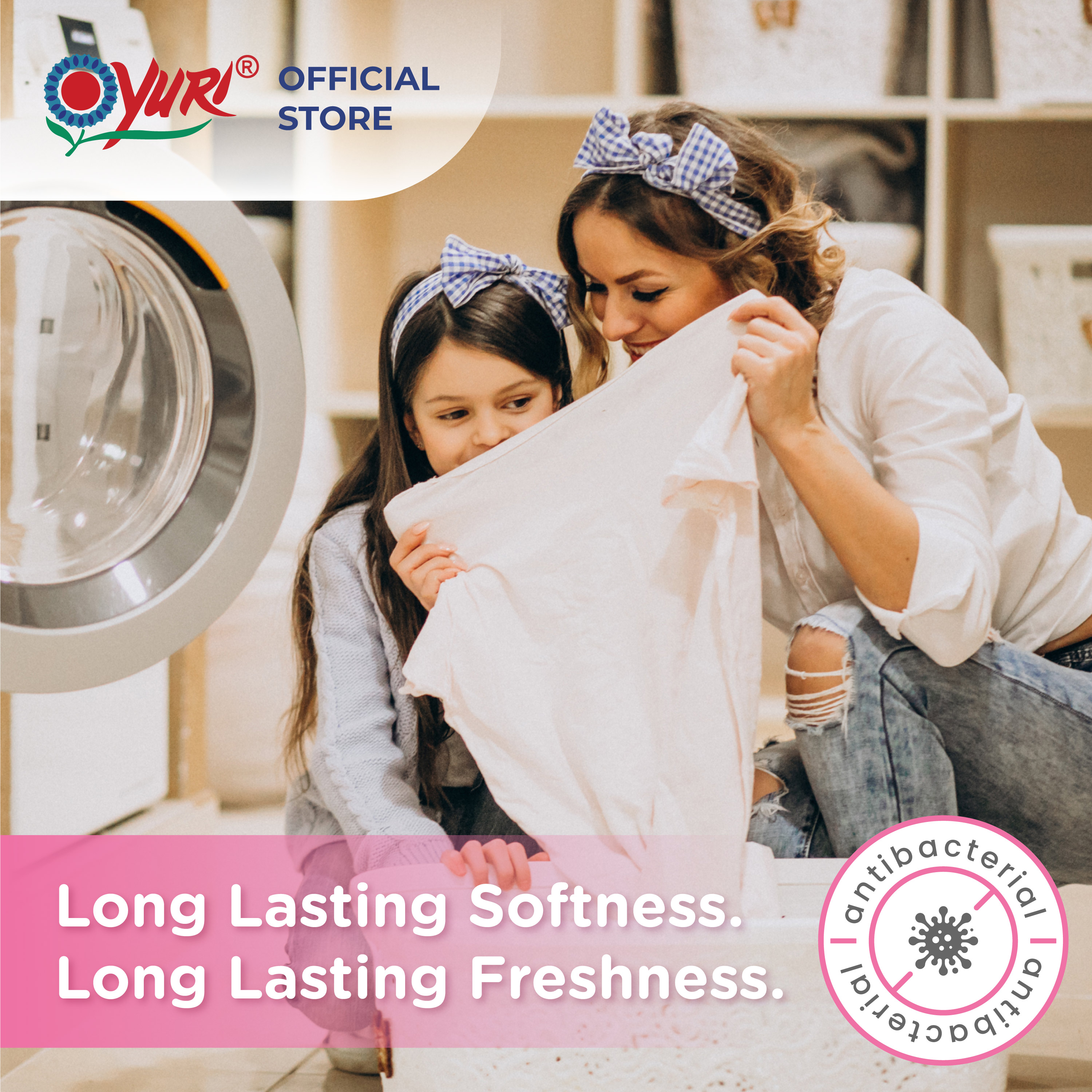 Yuri Babysoft Fabric Softener Refill 410ml (Dermatologically Tested ...