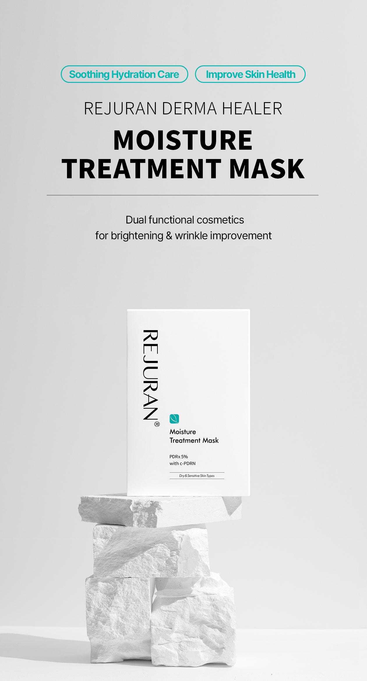 [REJURAN] Revitalize & Hydrate mask Set (Turnover Mask + Moisture ...