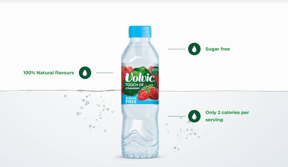 VOLVIC Strawberry Sugar Free 500ML X 12 (BOTTLE) | Shopee Singapore