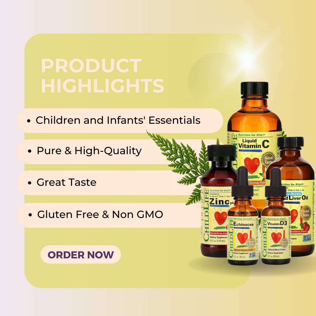 ChildLife, Essentials, Liquid Vitamin C Nutrition for Kids, Support ...
